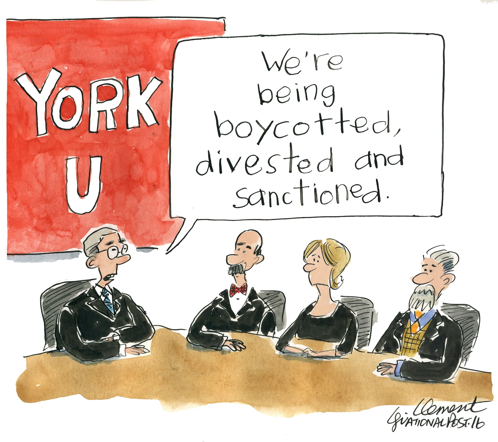 Gary Clement: BDS York University | National Post