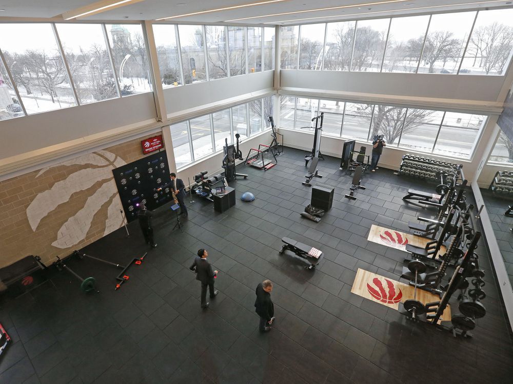 Take a tour of the Toronto Raptors' new practice facility in words ...