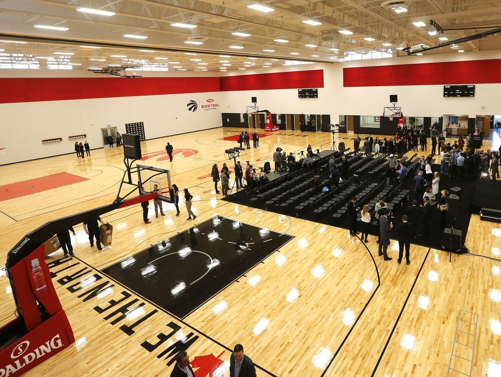 Take a tour of the Toronto Raptors' new practice facility in words ...