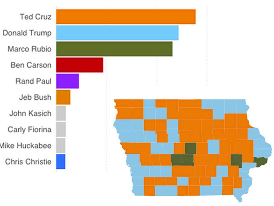 Iowa caucus results 2016: A county-by-county breakdown | National Post