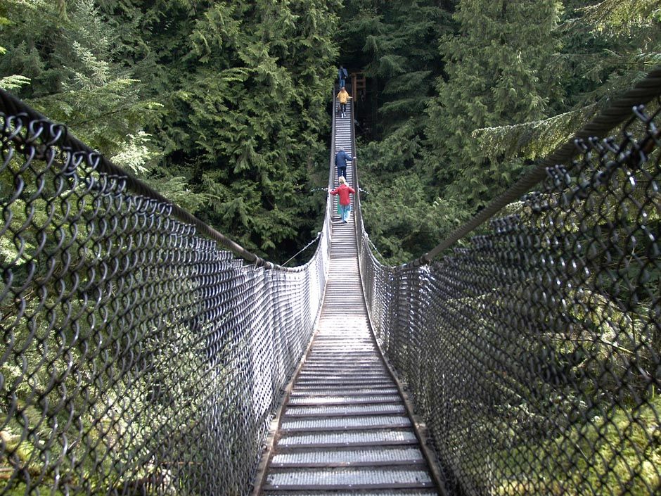 Young man hanging from cliff near B.C. suspension bridge dies after ...