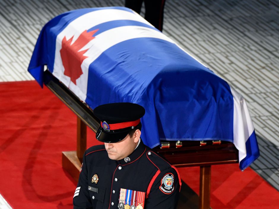 Rob Ford funeral: Toronto police to honour their old adversary on ...