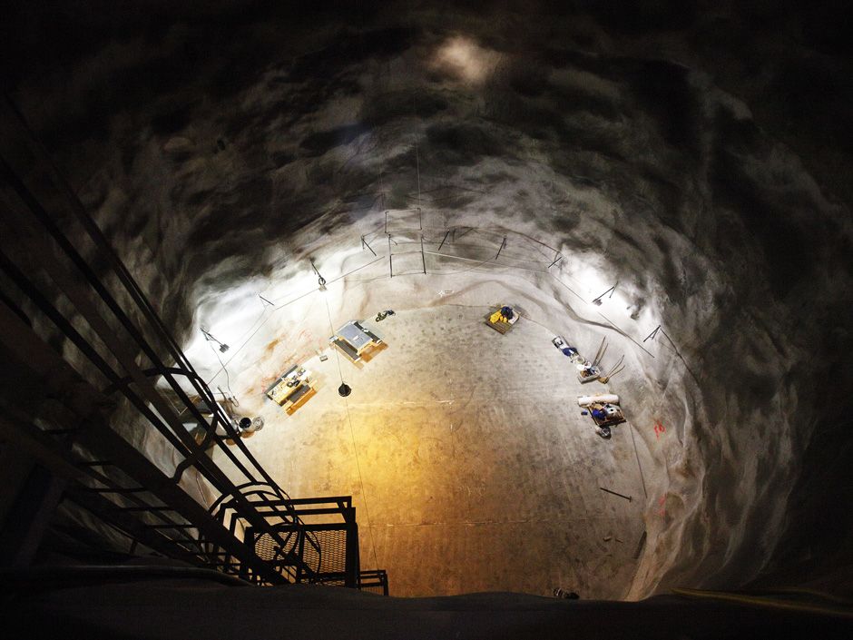 Take a journey into the subterranean lab inside an Ontario mine ...