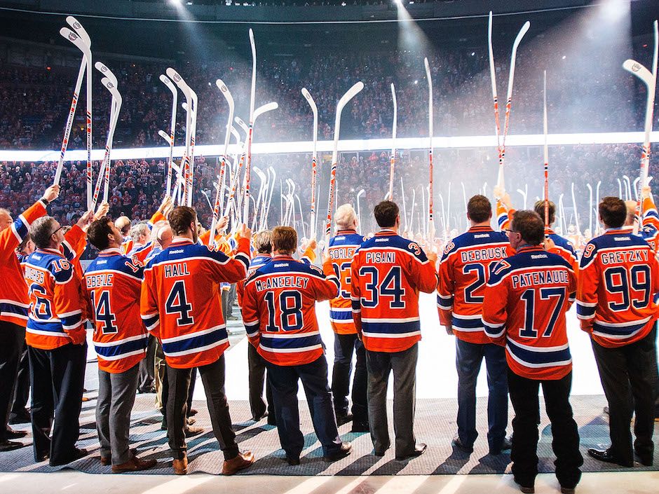 Edmonton Oilers hit all the right notes in final salute to Rexall Place ...
