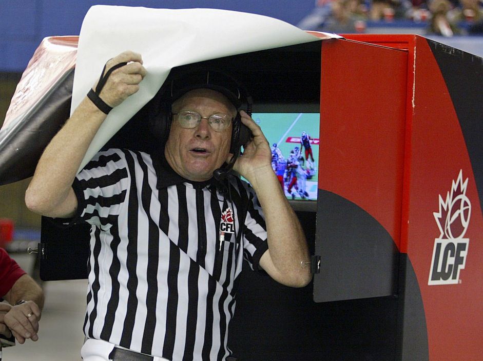Mighty NFL steps in to help make CFL referees great again. Or something ...