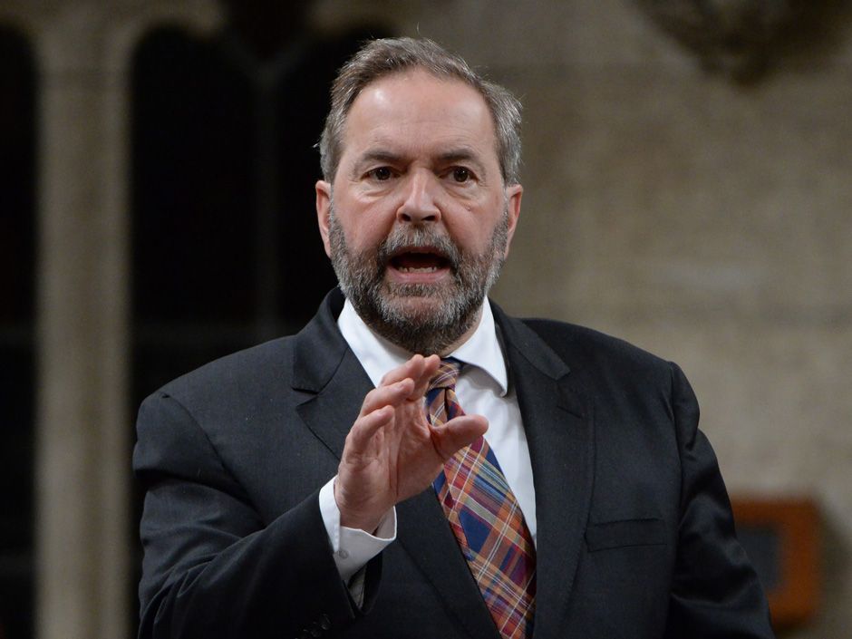 Tom Mulcair says NDP wants him to stay on as leader until the party ...