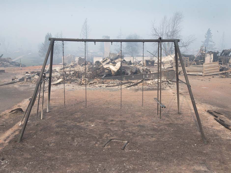 Haunting pictures of the aftermath of the Fort McMurray fire show a ...