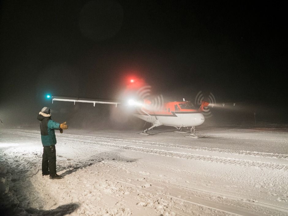 Calgary plane flies sick workers out of remote South Pole outpost ...