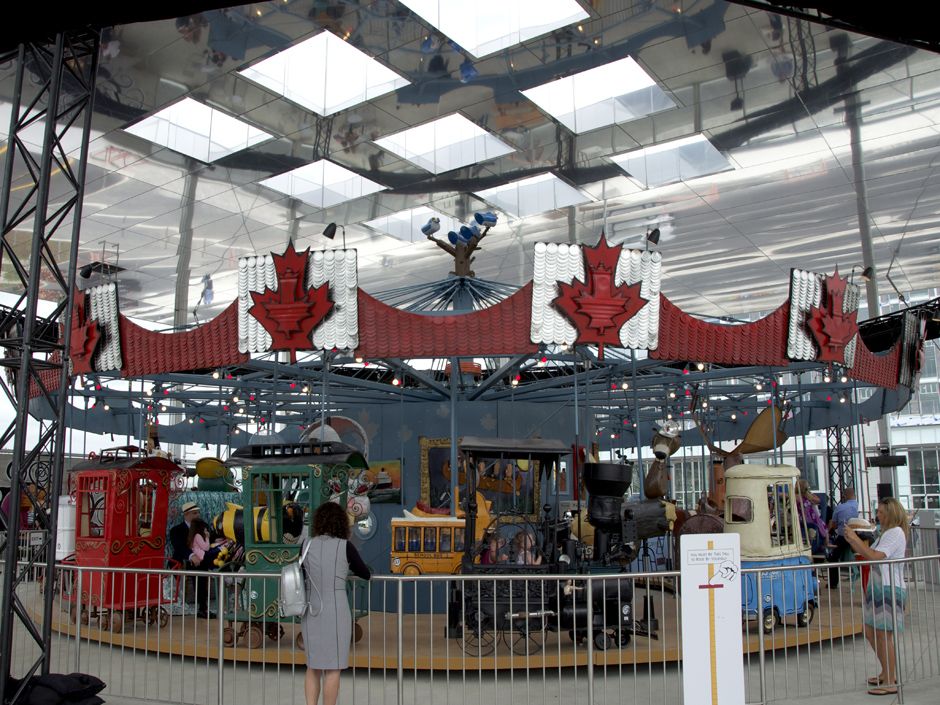 Introducing the Pride of Canada Carousel, an ode to the country in the ...