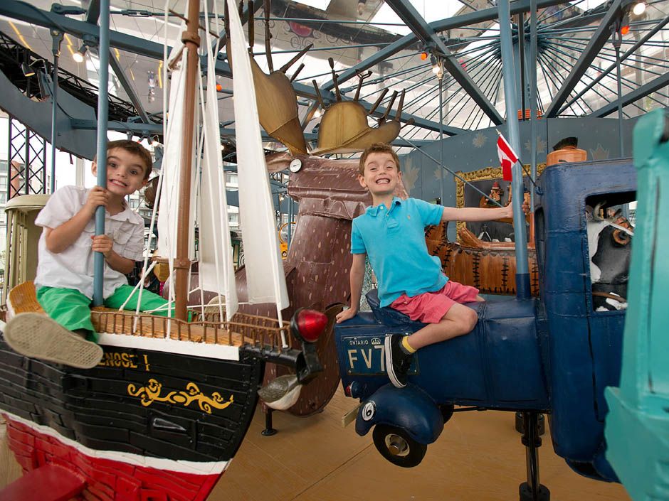 Introducing the Pride of Canada Carousel, an ode to the country in the ...