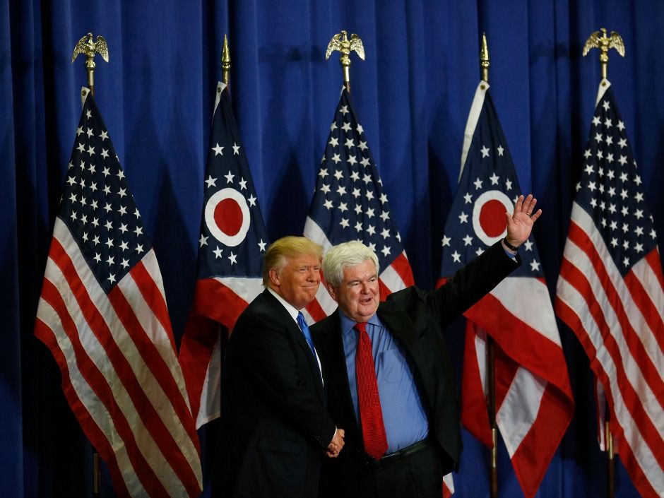 'I’m actually looking at 10 people': Donald Trump turns usually ...