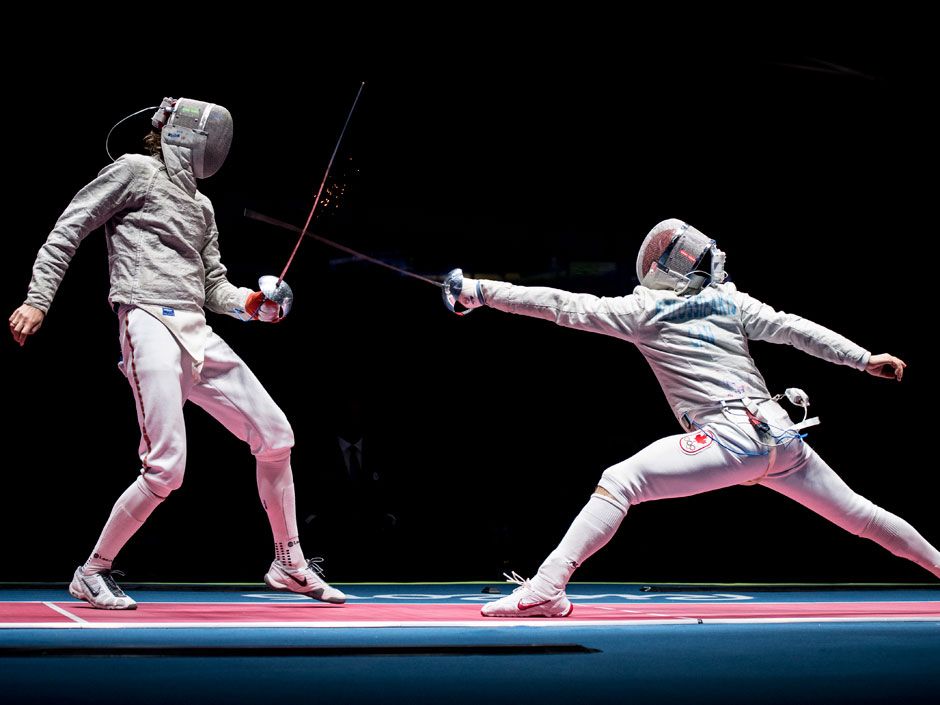 PHOTOS: The majesty of Olympic fencing | National Post