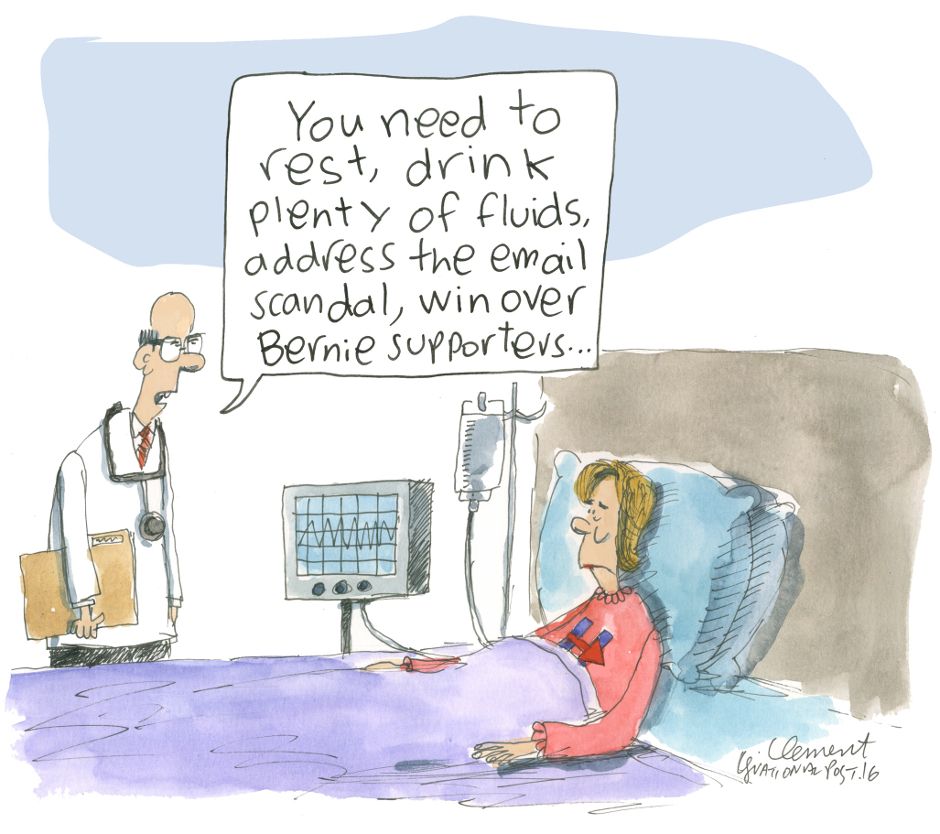 Gary Clement on Hillary Clinton's (health) problems | National Post