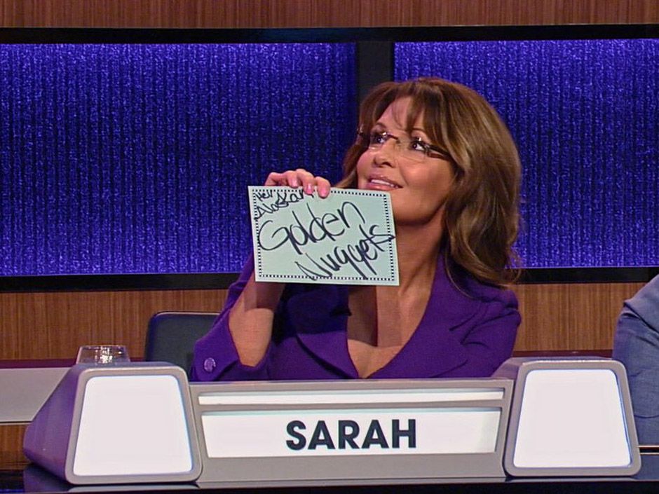 Yes, Sarah Palin really was on that weird, raunchy 'Match Game' episode ...