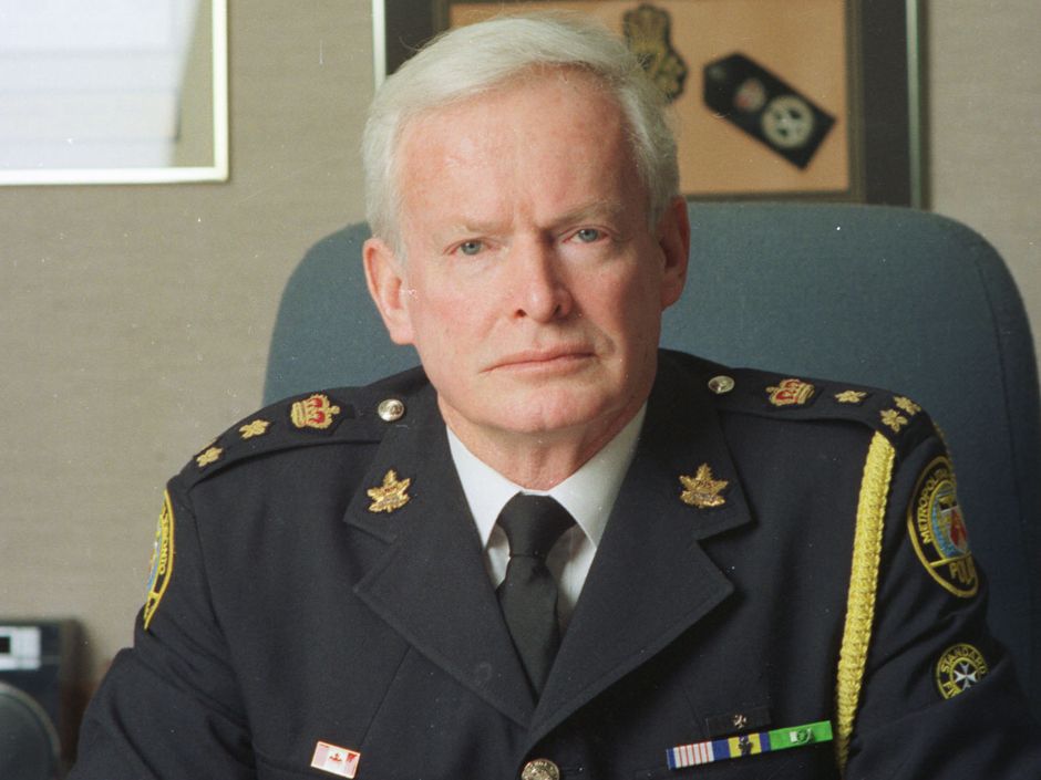 Former Toronto police chief William McCormack dies at 83 | National Post