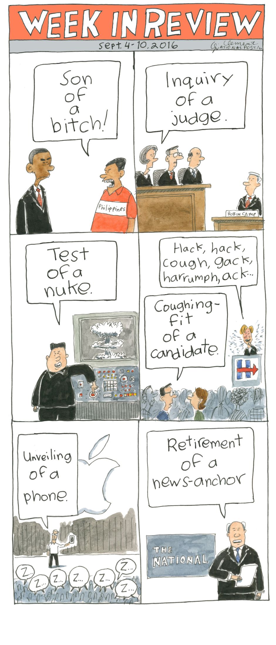 Gary Clement's week in review | National Post