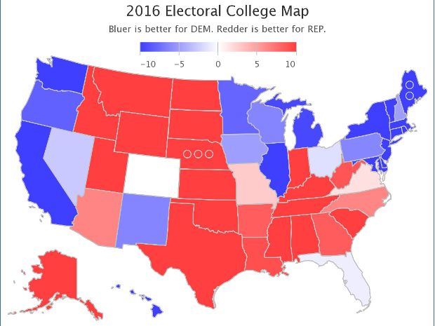 Michelle Hauser: The American electoral map is turning a certain shade ...