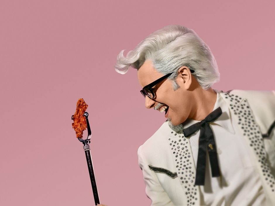 KFC unveils Vincent Kartheiser as the newer, younger, 'hotter' Colonel ...