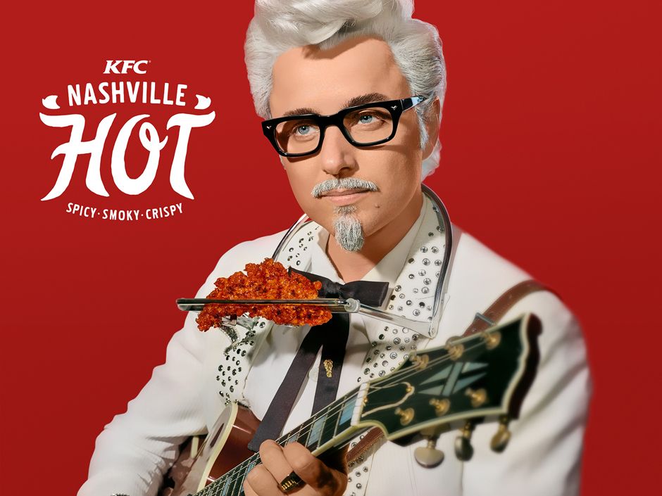 KFC unveils Vincent Kartheiser as the newer, younger, 'hotter' Colonel ...