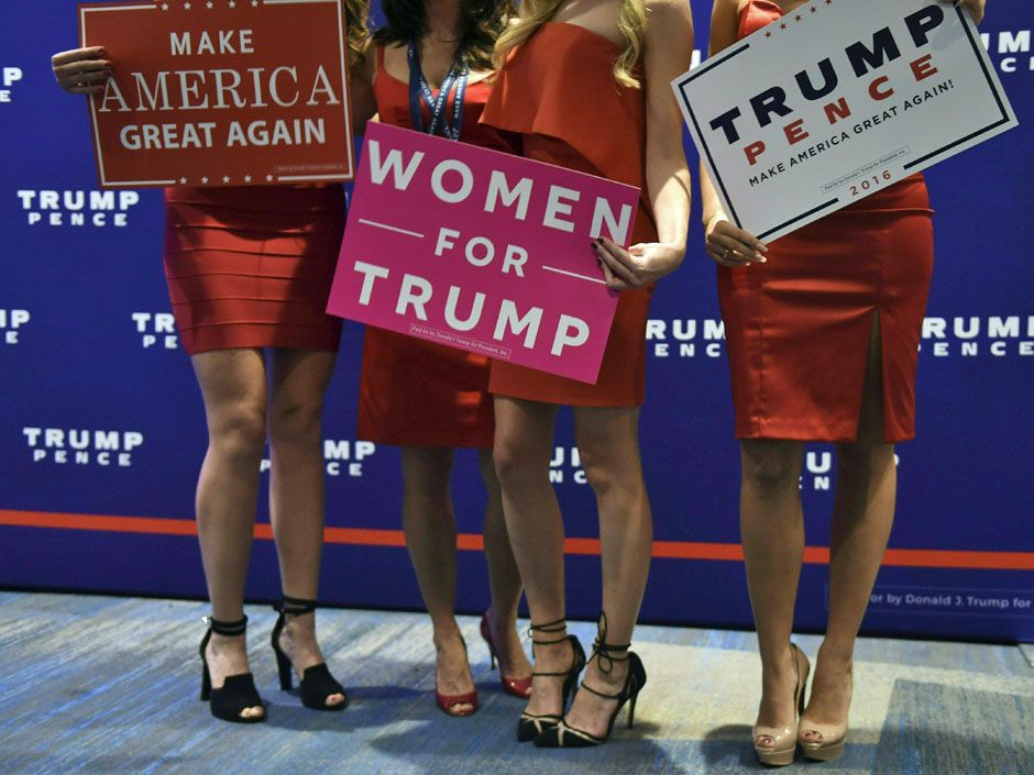 The white vote — women especially — propelled Trump to victory over the ...
