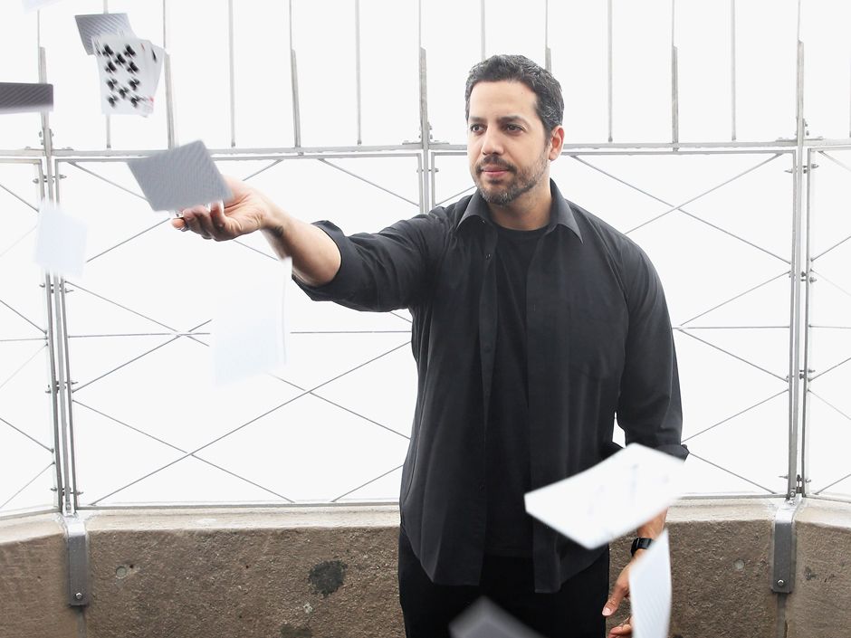 On appreciating the delightfully dorky things that David Blaine can do ...