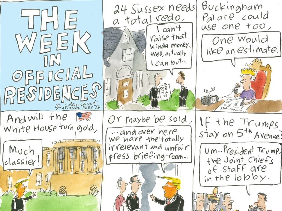 Gary Clement's The Week in Official Residences | National Post