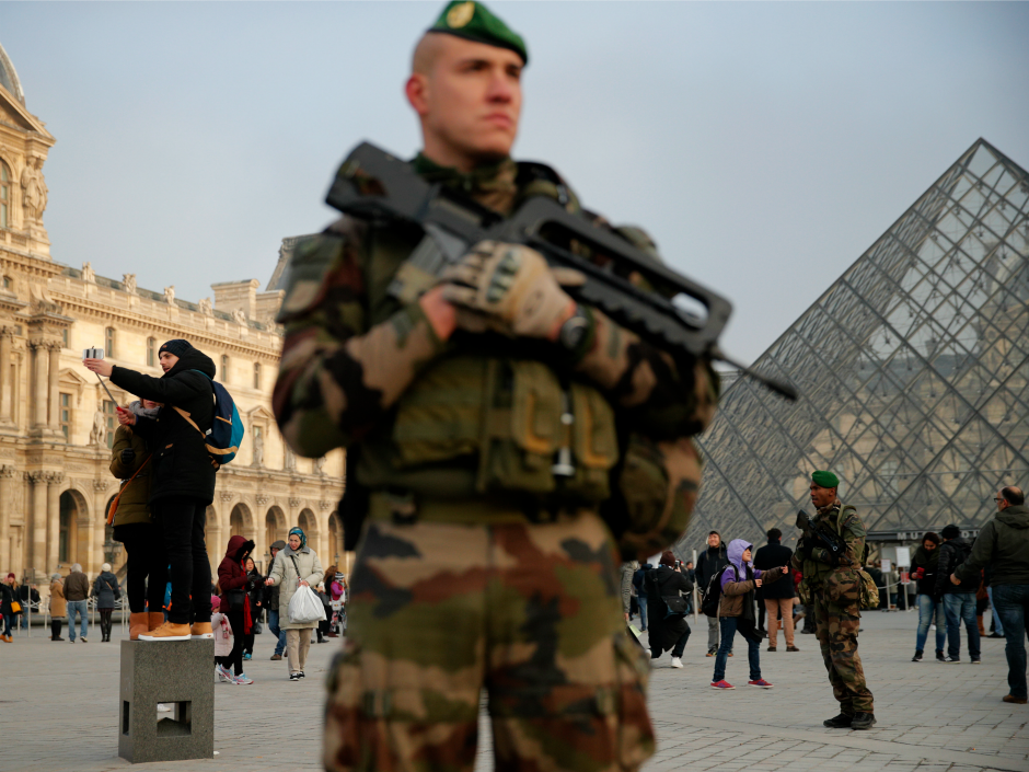 Concrete barriers and machine guns: European capitals tighten security ...