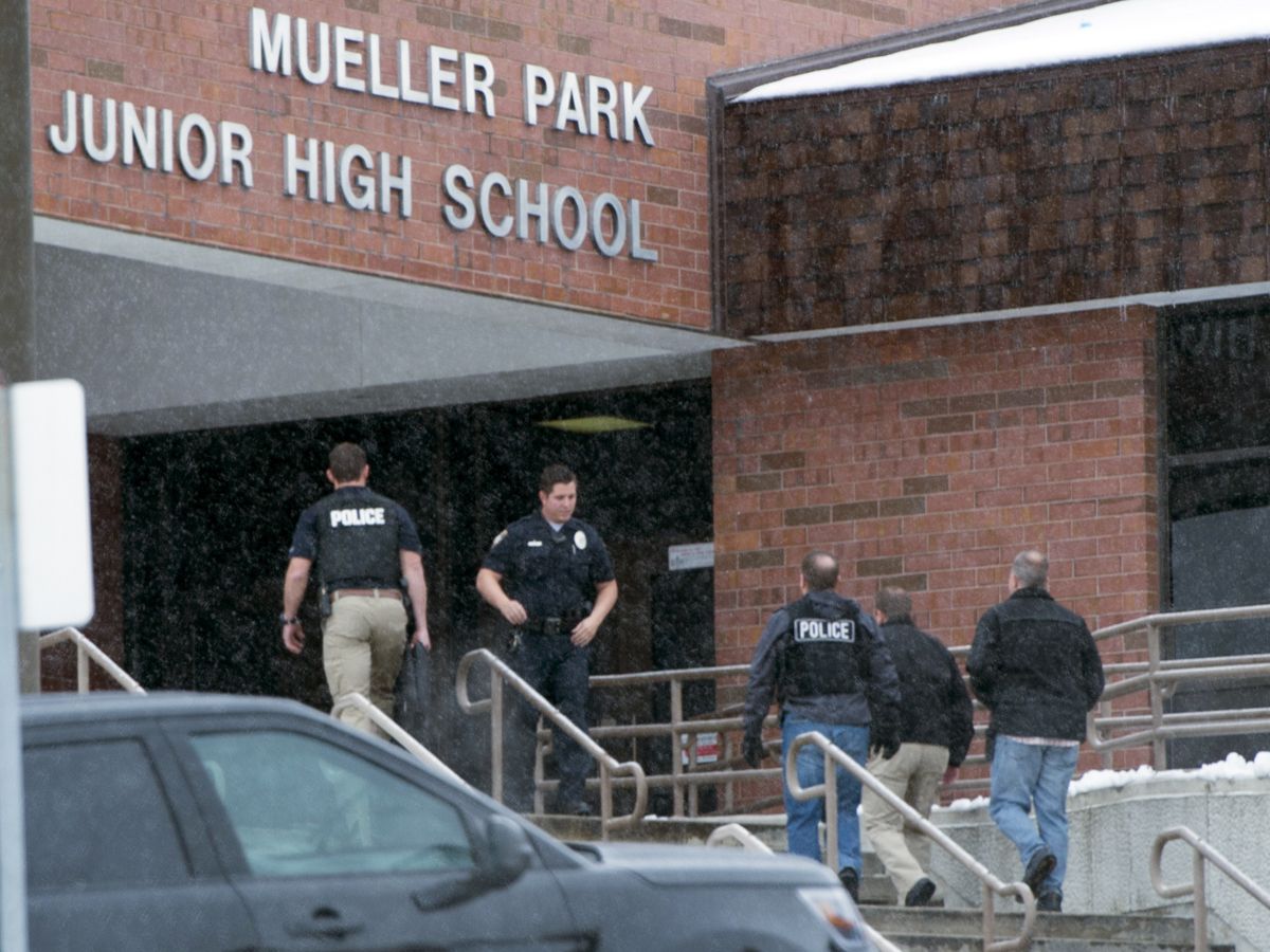 Teenager brings guns to school and shoots classroom ceiling, but his ...
