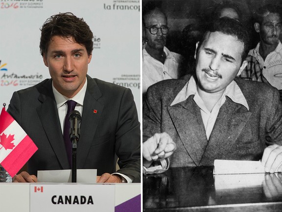 No, internet, Fidel Castro isn’t Trudeau’s real father. The Canadian ...