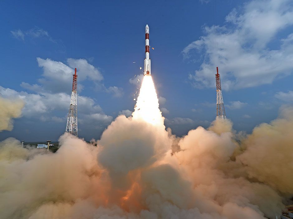 India sets 'remarkable' space record by launching 104 nanosatellites ...