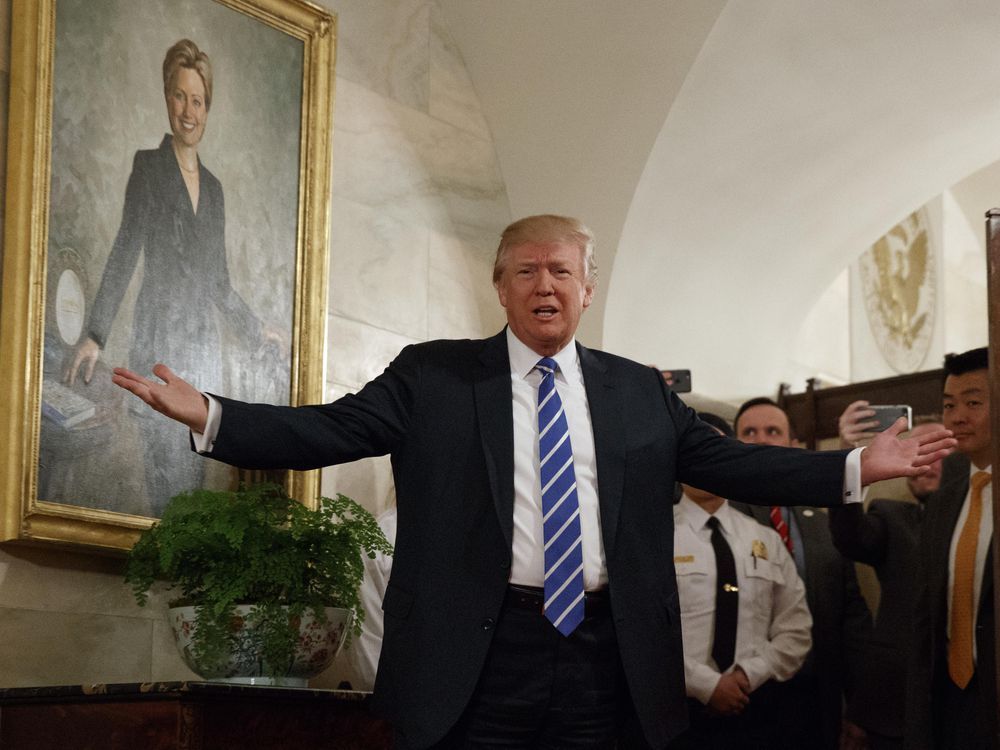 'You're famous, Jack!' Donald Trump welcomes first wave of White House ...