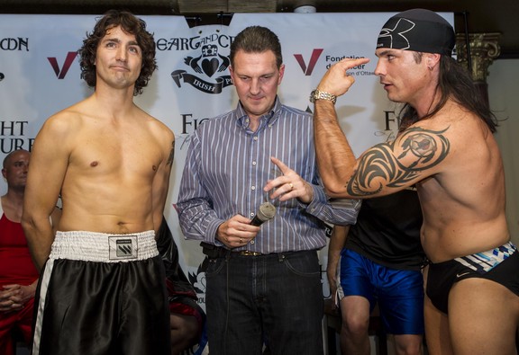 The fight: How Justin Trudeau outclassed Patrick Brazeau five years ago ...