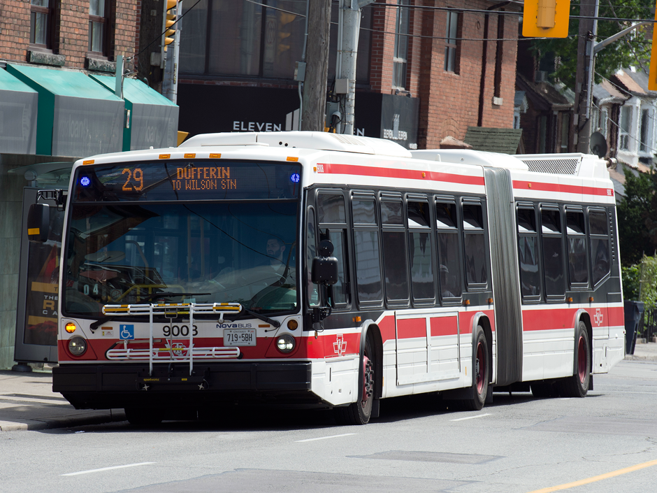 TTC pulls all 153 of its articulated buses out of service over ...