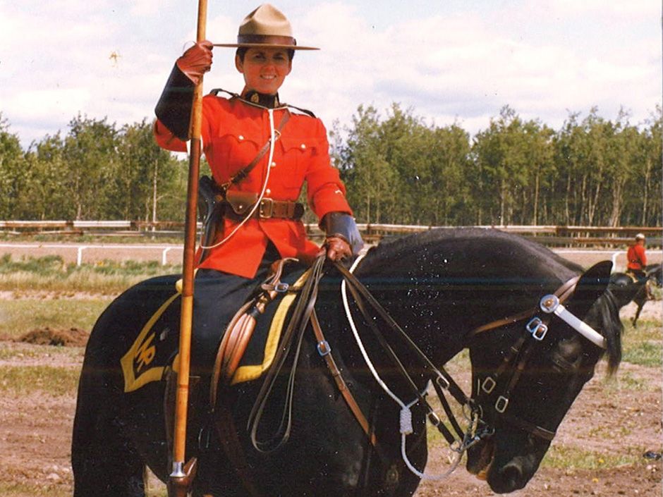 RCMP officer who alleged she was dragged through horse manure by male ...