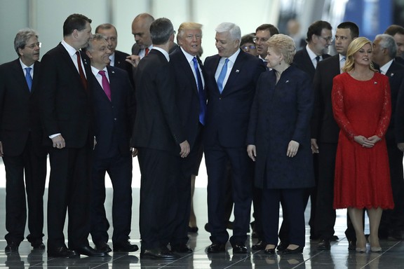 Anatomy Of An American Shove Breaking Down The Moment Trump Pushed