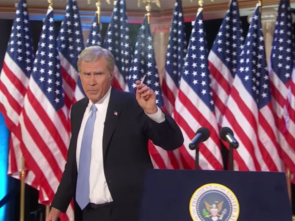 'How do you like me now?': Will Ferrell appears as George W. Bush at ...
