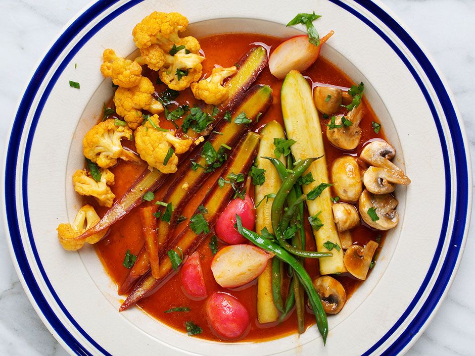 For quick vegetables that sing, cook them simply — and then slather ...