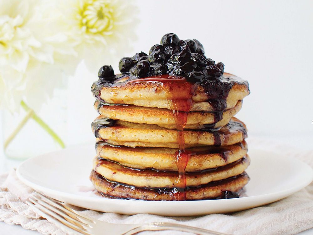 Cook this: Pancakes with blueberry sauce highlight underrated Canadian ...