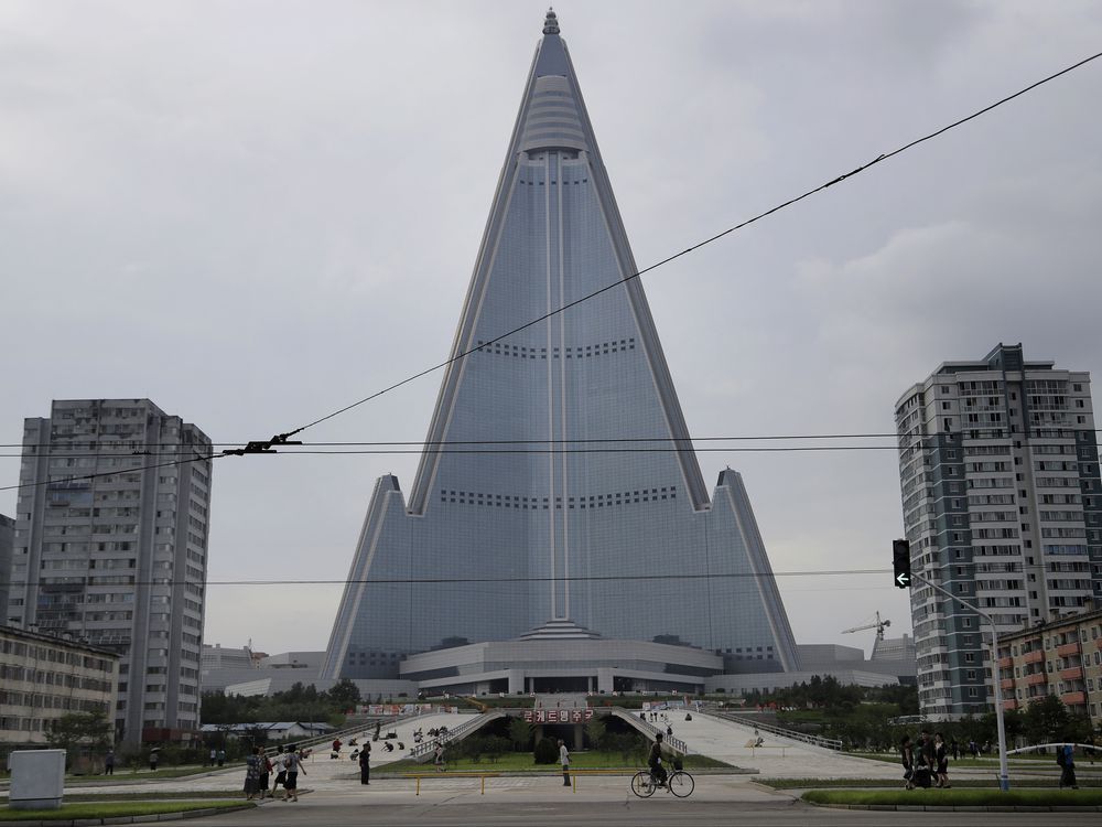 North Korea unveils 105-storey pyramid hotel — giant, futuristic and ...