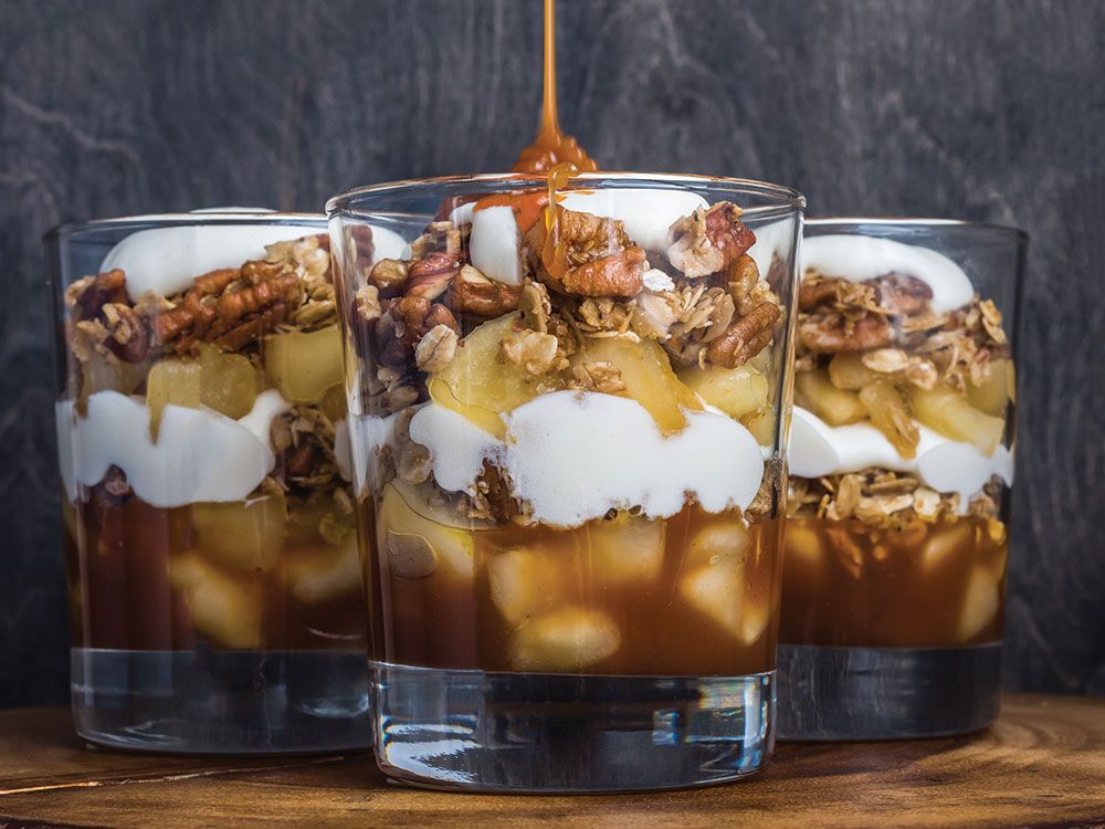Cook this: Dinner-party friendly salted caramel apple parfaits ...