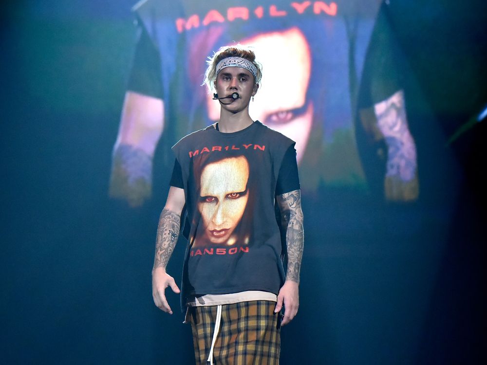 Justin Bieber and Marilyn Manson are BFFs again, praise the dark lord ...