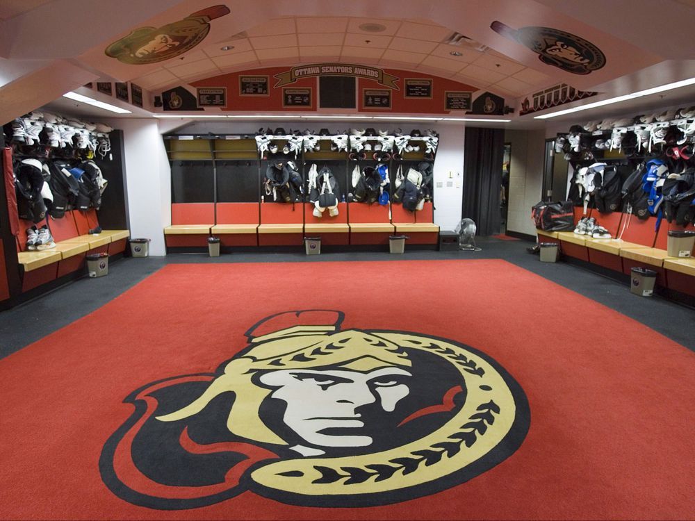 A room with a clue: Setting up an NHL dressing room sometimes takes a ...