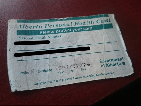 The Alberta Personal Health Card is a blight on everything that makes ...