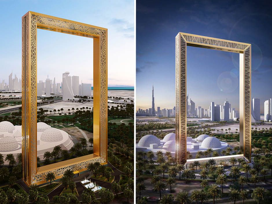 Dubai just built the world’s largest picture frame. But did it steal ...