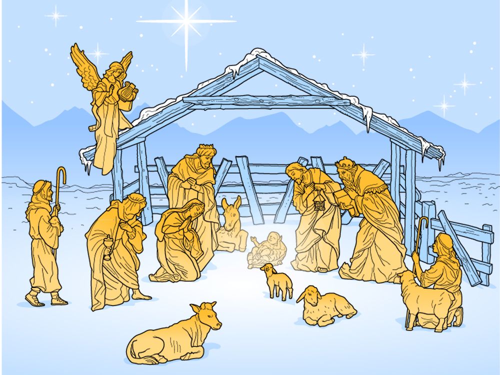 Just about everything in the classic Christmas Nativity scene is wrong ...