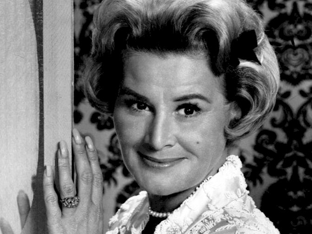Actress Rose Marie, best known as wisecracking Sally Rogers on Dick Van ...