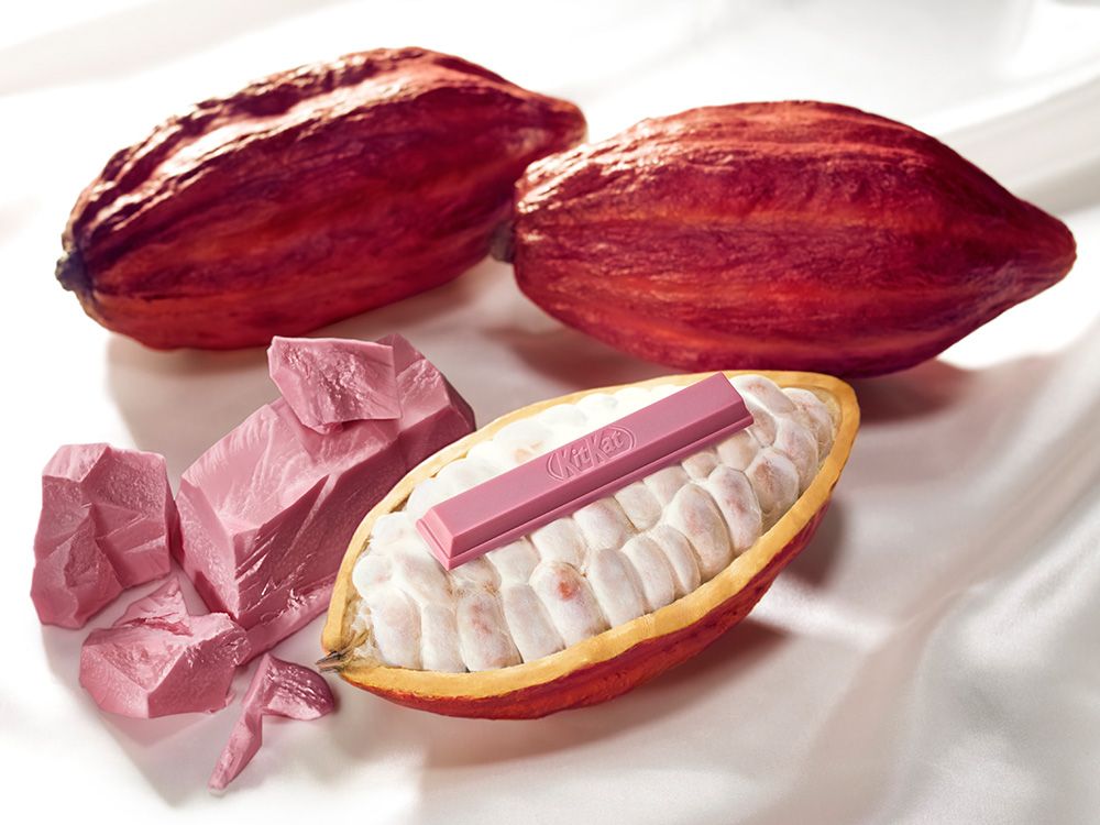 Gimme a break: Nestlé launches a naturally pink KitKat made from 'ruby ...