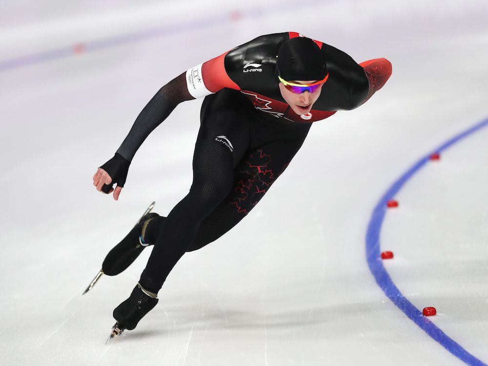 Men's 500-metre speed skating medallists too fast for the Canadians ...