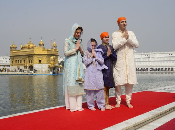 The Trudeaus seem to have toned down their 'extra' fashion choices on ...