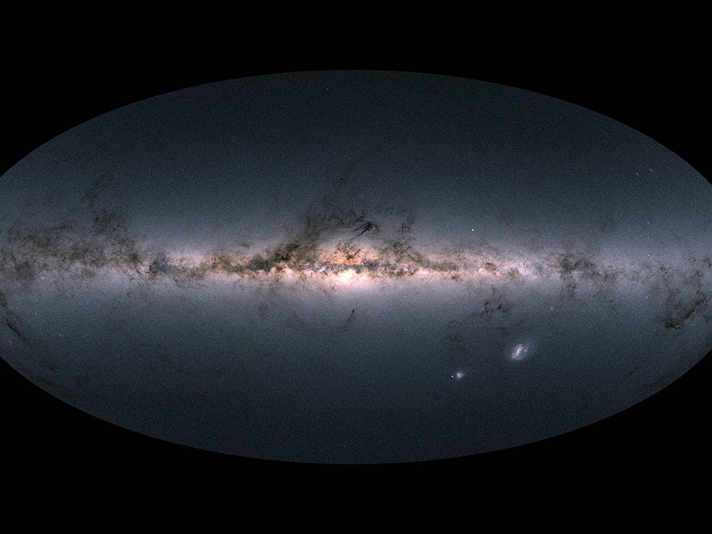European Space Agency releases largest and most detailed star chart of ...